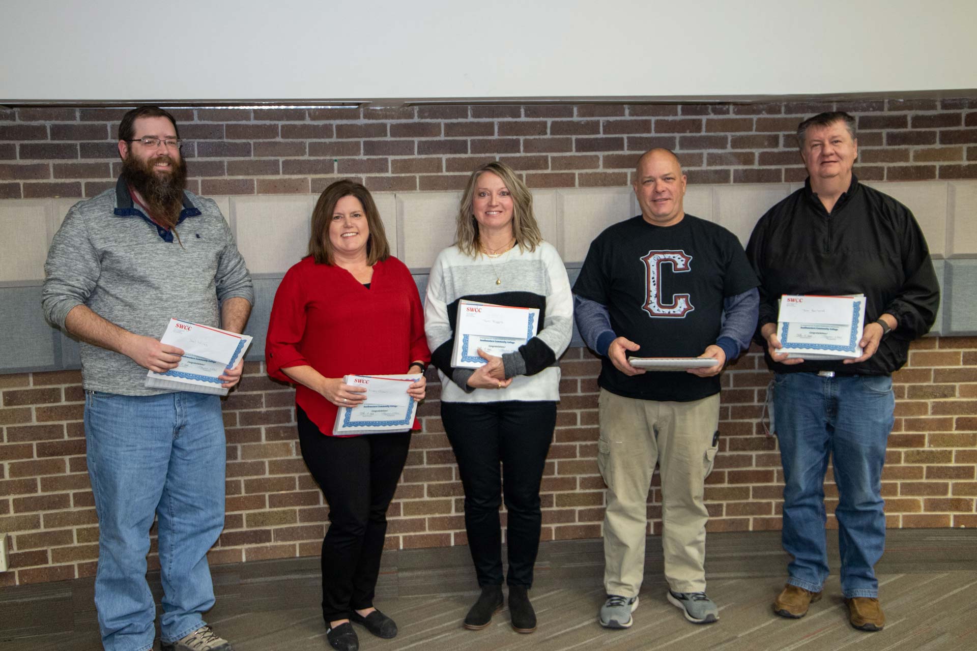 Employees recognized at Jan. 2023 All-Staff In-Service